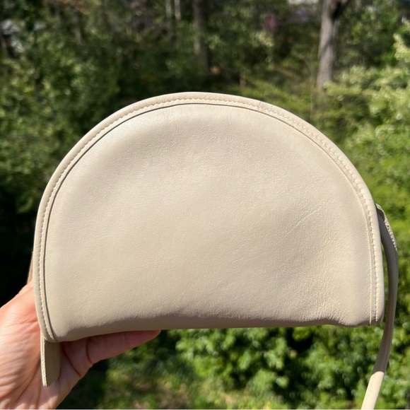 Coach | Bags | Coach Vintage Kimball 992 Half Moon Taco Crossbody Bone ...